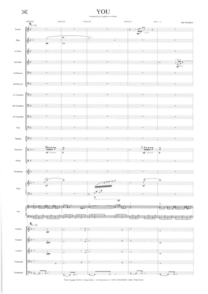 You - Partituur + mp3 - Flipper's music